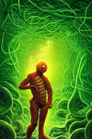 A Beautiful digital artwork of the honey Elemental,Humanoid figure made ...