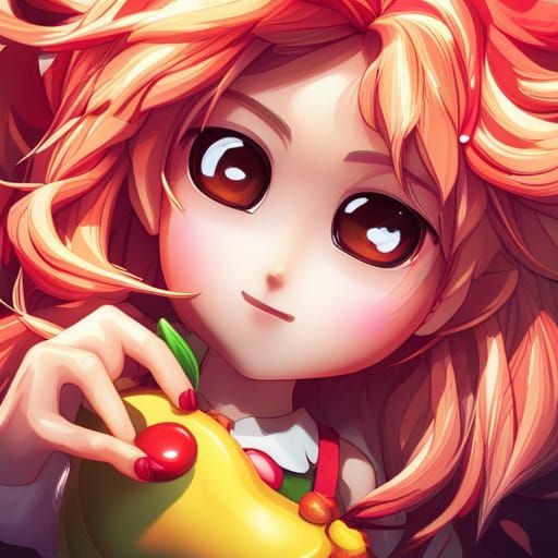 Apple Anime - AI Generated Artwork - NightCafe Creator