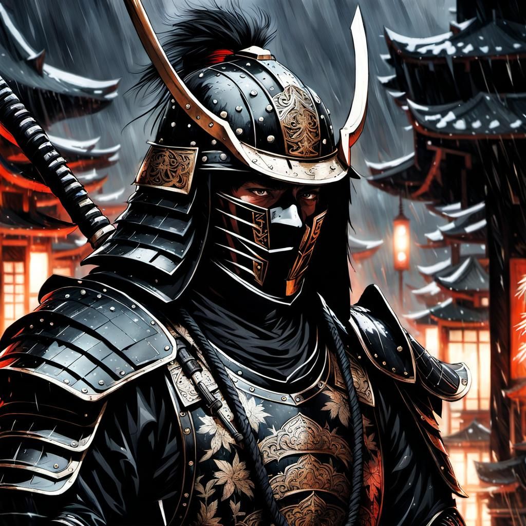 Samurai - AI Generated Artwork - NightCafe Creator