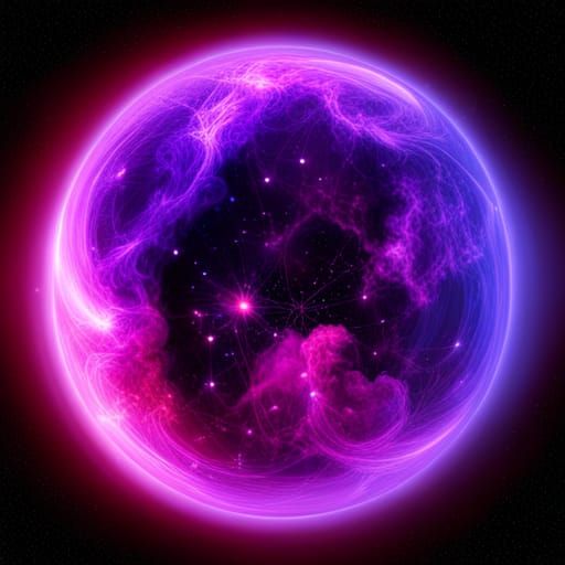 Galaxy Orb - AI Generated Artwork - NightCafe Creator