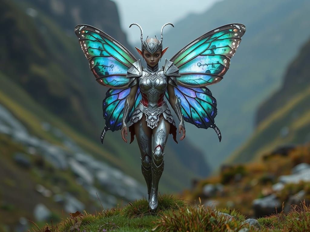 Fae in full armour - Fae in full armour