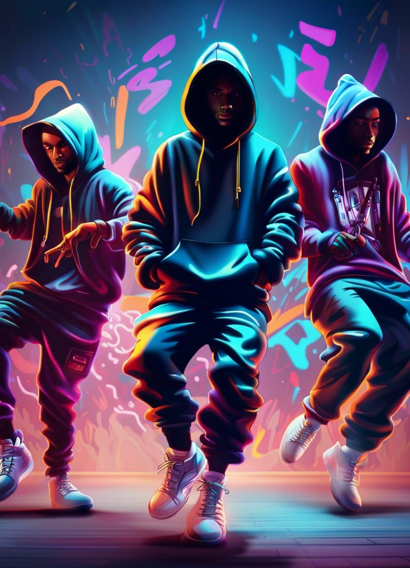 Crew dancing💃🕺 - AI Generated Artwork - NightCafe Creator