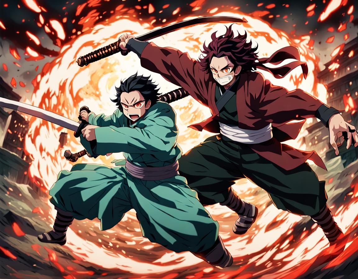 Demon Slayer - AI Generated Artwork - NightCafe Creator