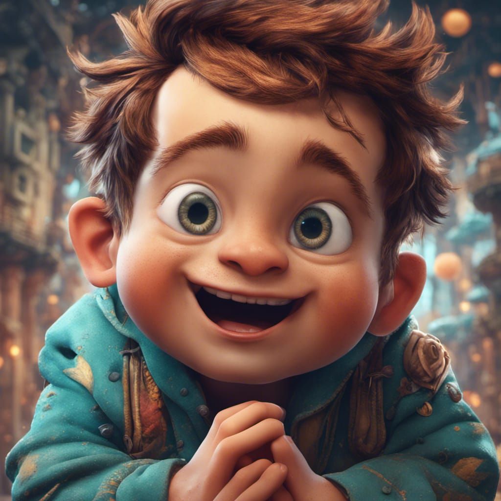 Silly little guy with tiny feet and cute little hands and a silly ...