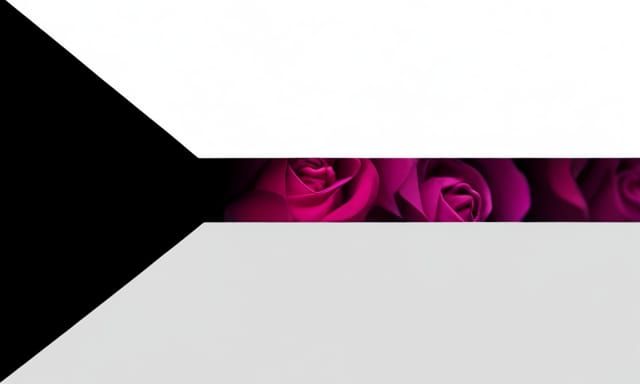 Rose Demisexual Pride Flag - AI Generated Artwork - NightCafe Creator