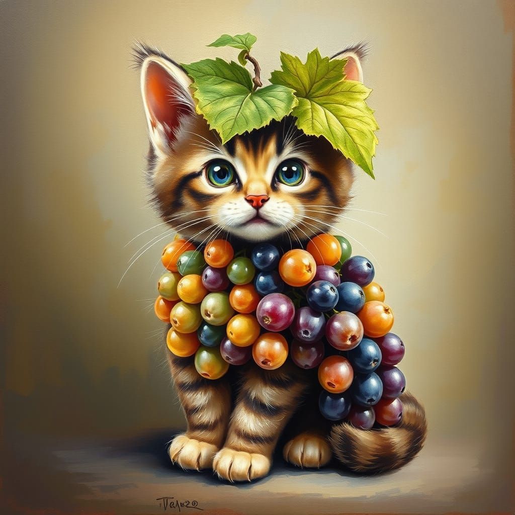 Grape cat - Grape cat