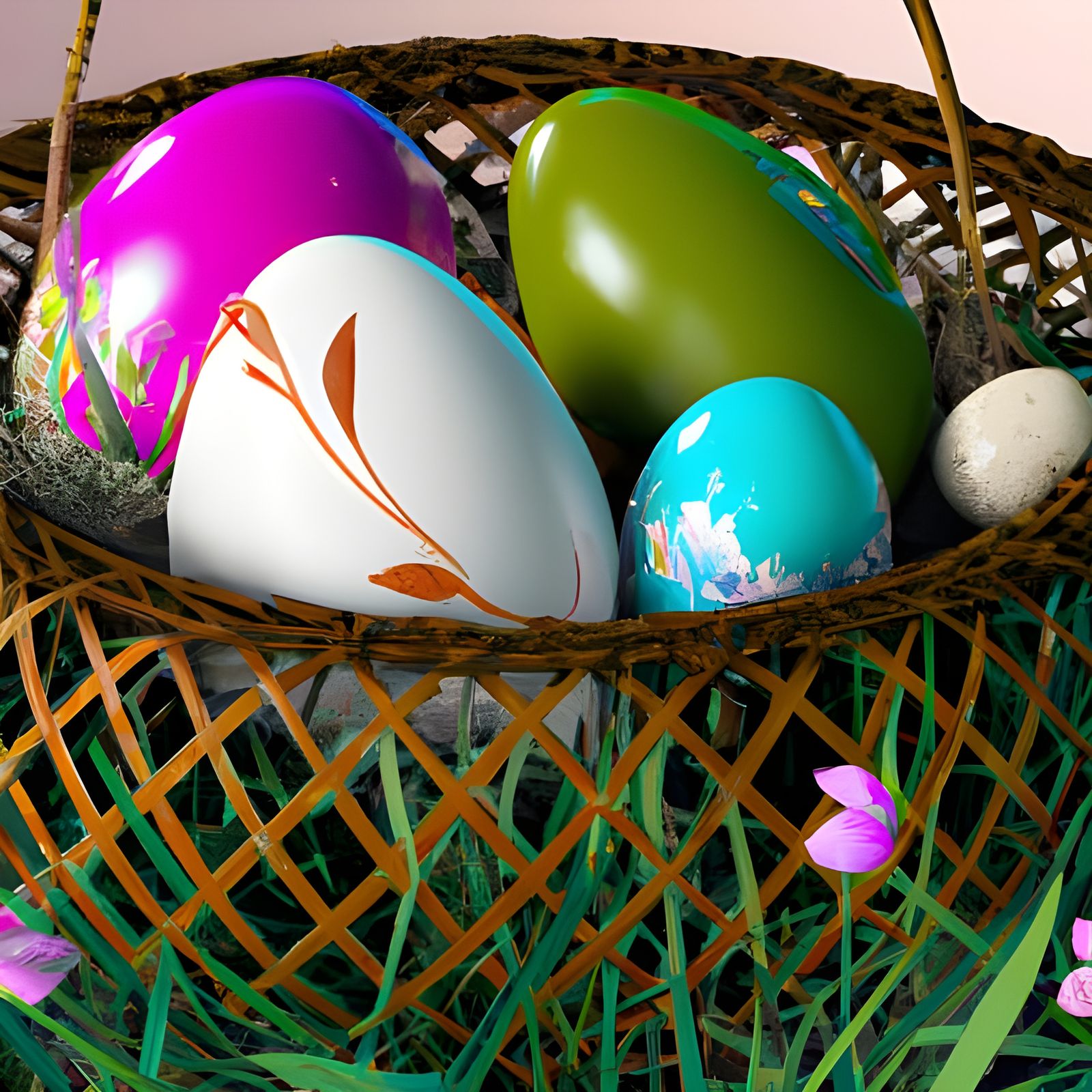 Happy Easter - AI Generated Artwork - NightCafe Creator