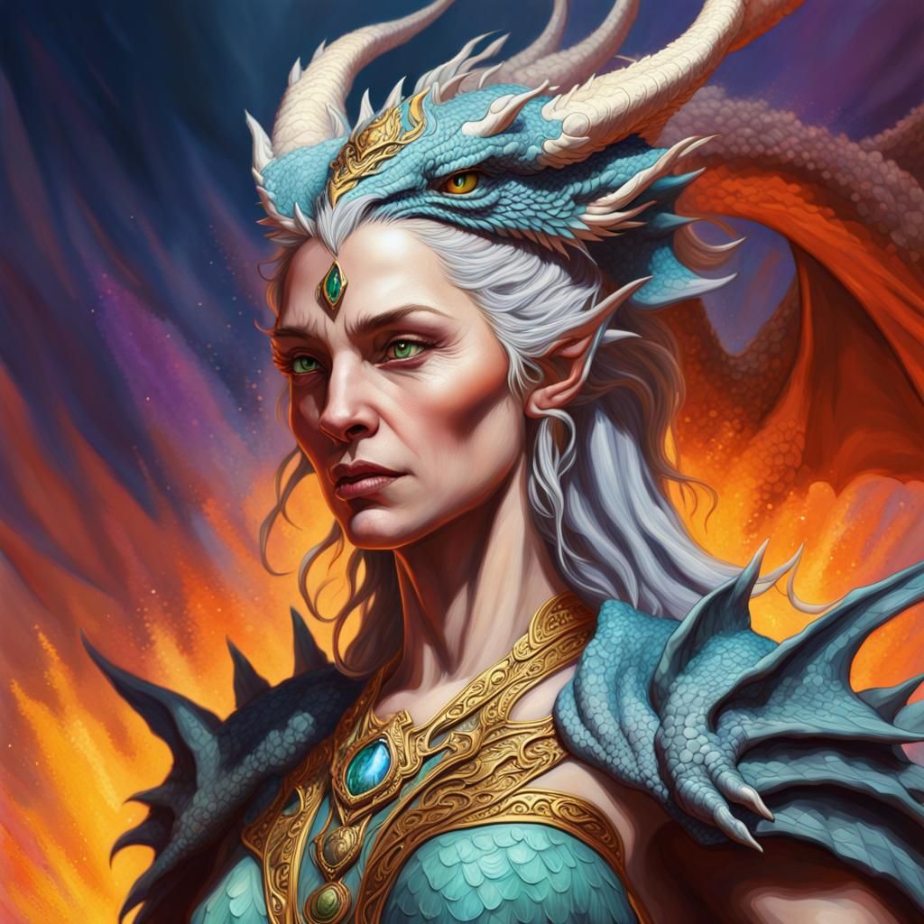 Tiamat - AI Generated Artwork - NightCafe Creator