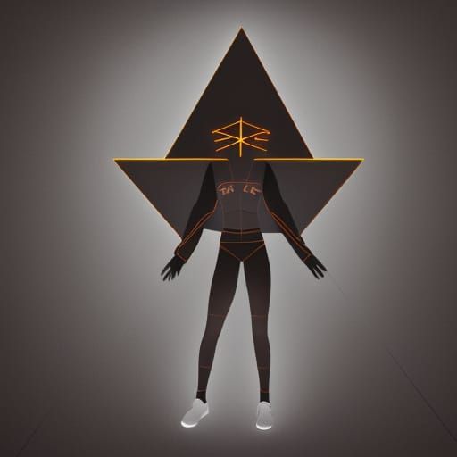 Triangle Witch - AI Generated Artwork - NightCafe Creator
