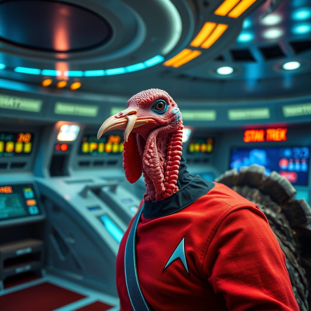 They told me to wear my red shirt for Thanksgiving.