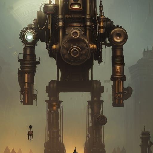 David & Goliath - AI Generated Artwork - NightCafe Creator