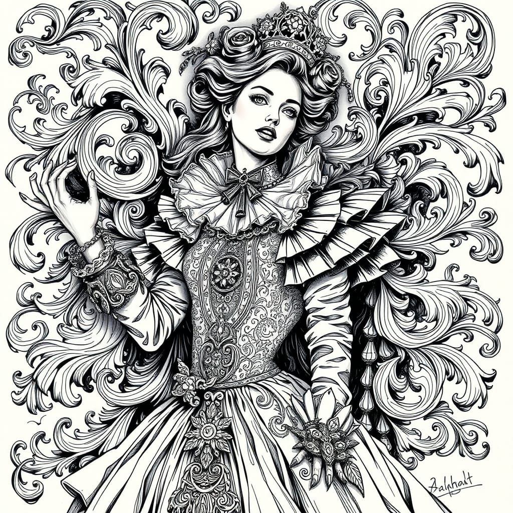 Ink Drawing - Ink Drawing