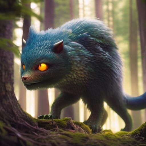 Fantasy creature - AI Generated Artwork - NightCafe Creator