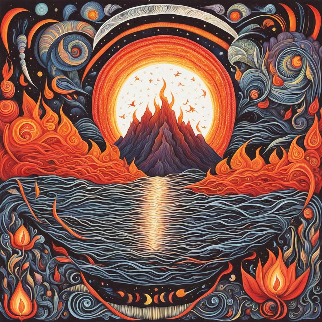Inner Flame - AI Generated Artwork - NightCafe Creator