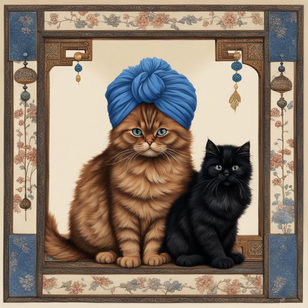 Palace cats - AI Generated Artwork - NightCafe Creator