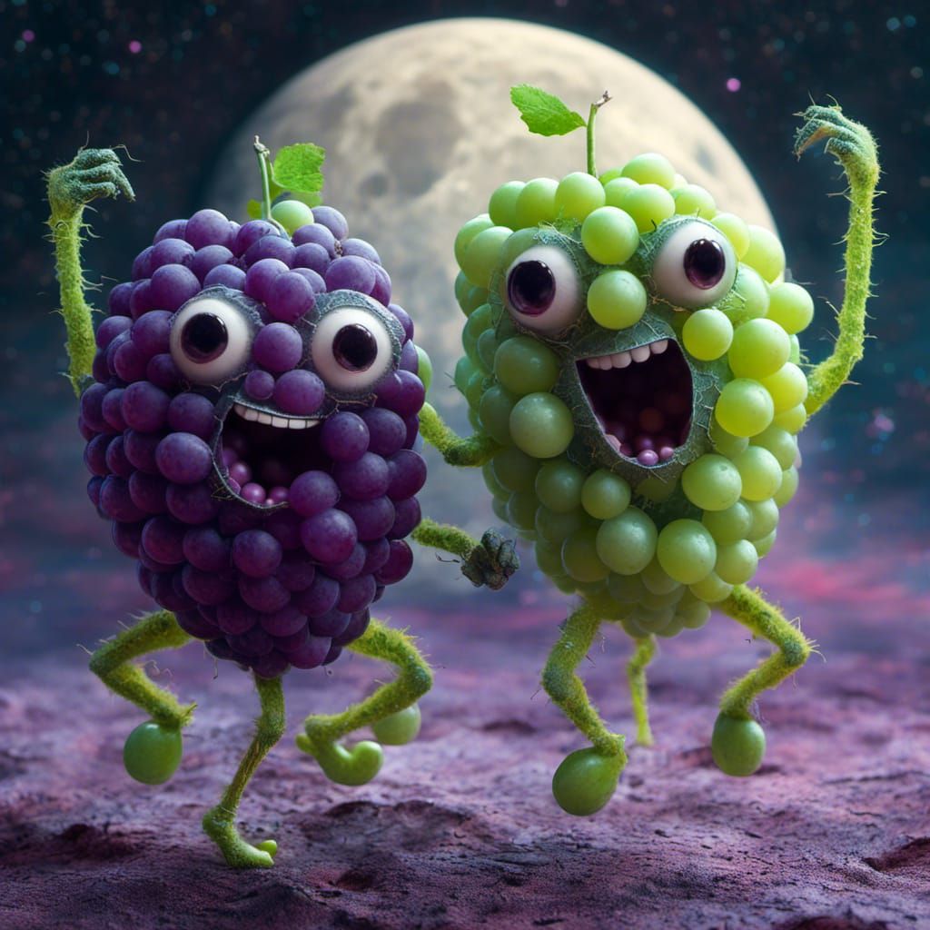 Grapes of Dance - AI Generated Artwork - NightCafe Creator