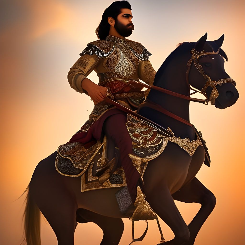 Persian Prince - AI Generated Artwork - NightCafe Creator