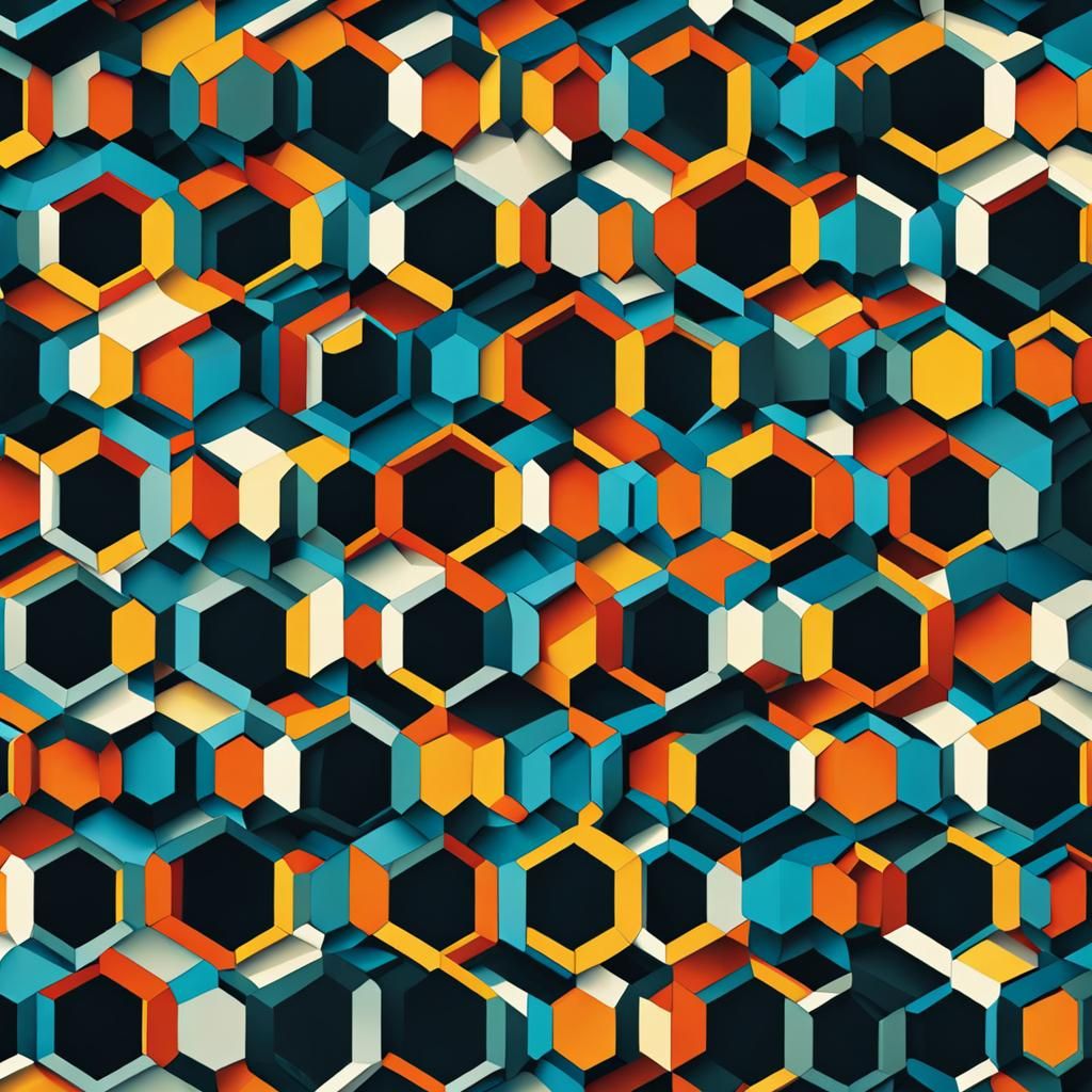 Tesselation pattern - AI Generated Artwork - NightCafe Creator