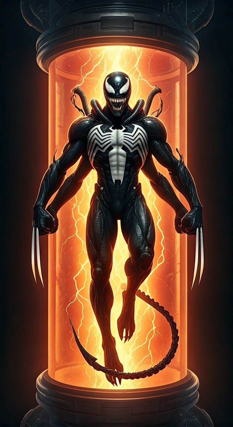 Cyberpunk Xenomorph Alien in Marvel-Style Exosuit ... - AI Art