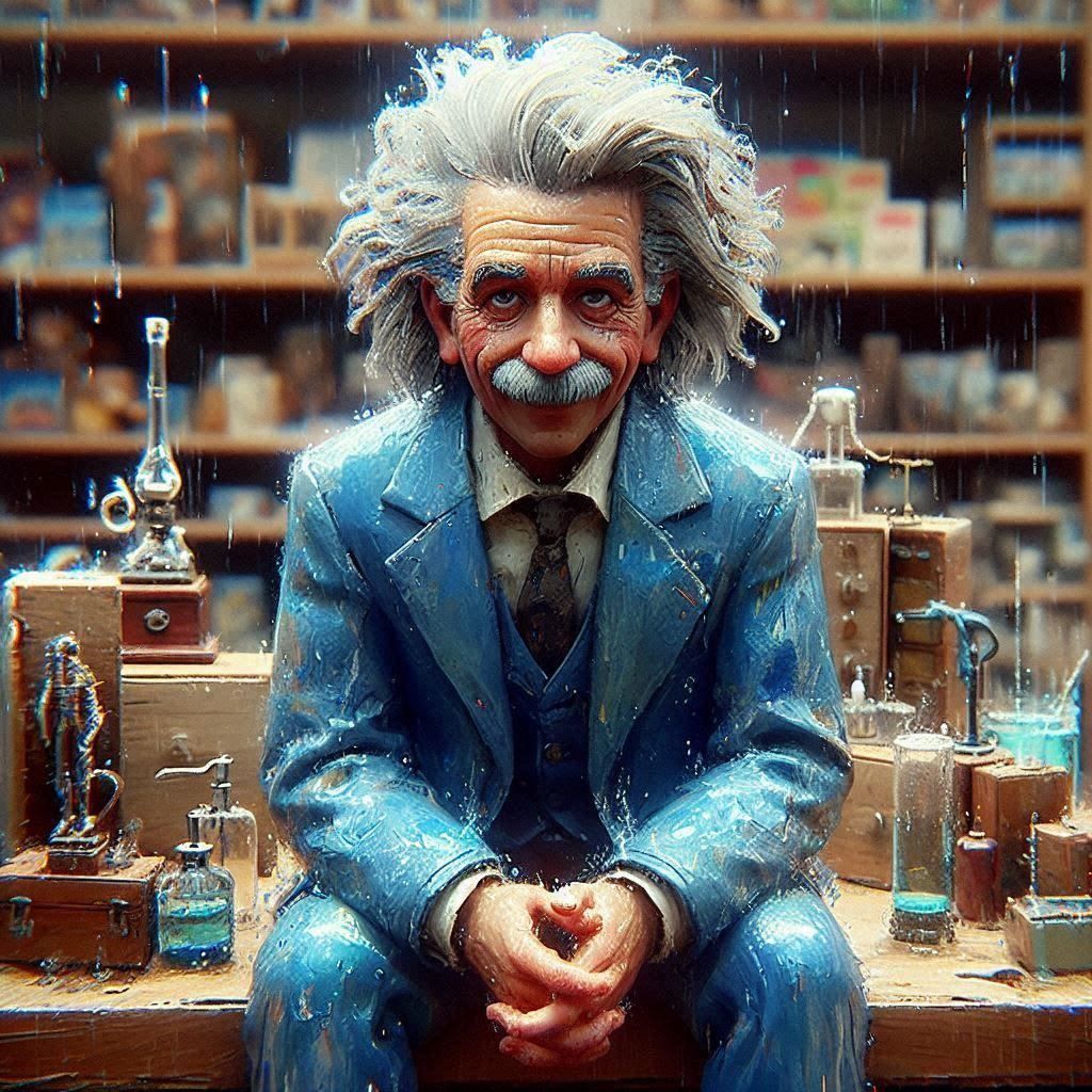 "Why am I wet?" - AI Generated Artwork - NightCafe Creator