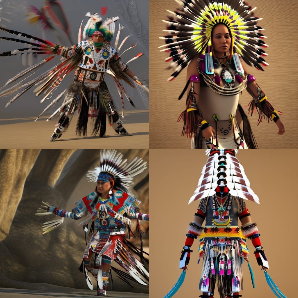 Odawa, pow wow, Native American, First Nations, fancy dancer regalia ...