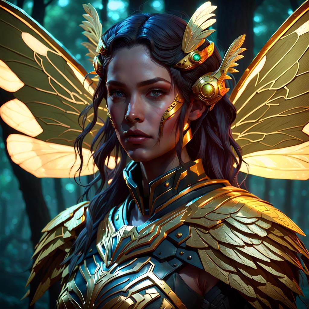 moth princess - AI Generated Artwork - NightCafe Creator