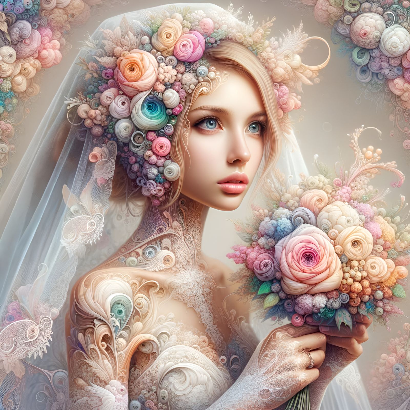 The Bride - AI Generated Artwork - NightCafe Creator