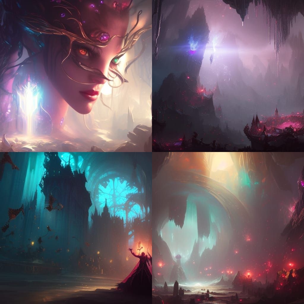 Arcane Locations #5 - AI Generated Artwork - NightCafe Creator