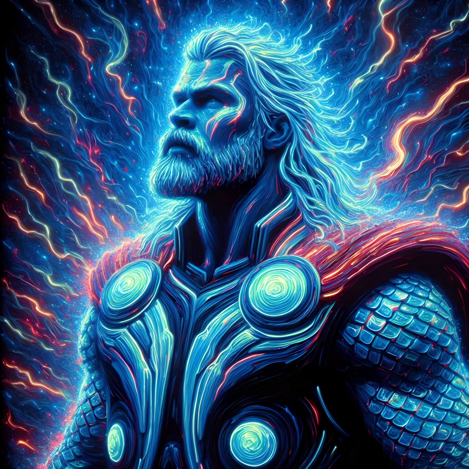 Thor - AI Generated Artwork - NightCafe Creator