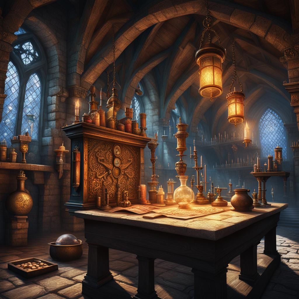 Anti-soul Mysteries Lab - AI Generated Artwork - NightCafe Creator