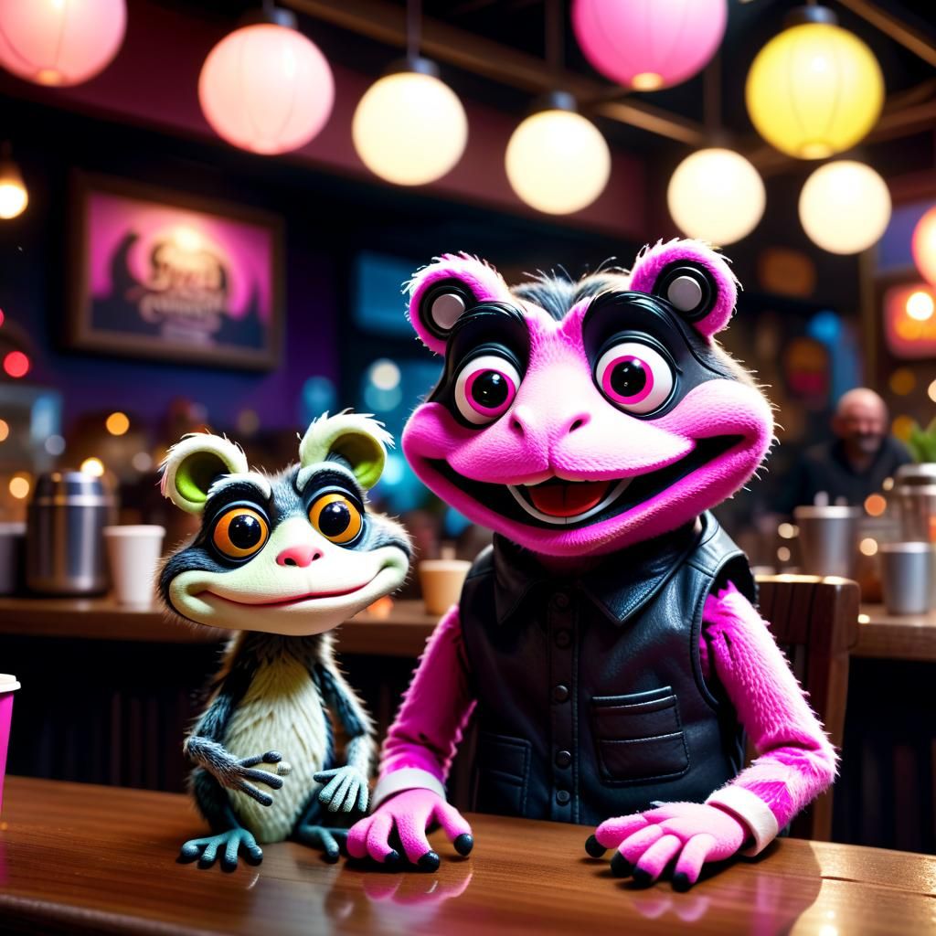 Puppets - AI Generated Artwork - NightCafe Creator