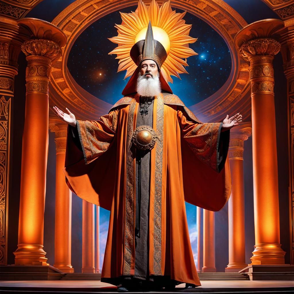 High Priest Sarastro from The Magic Flute by Mozart - AI Generated ...