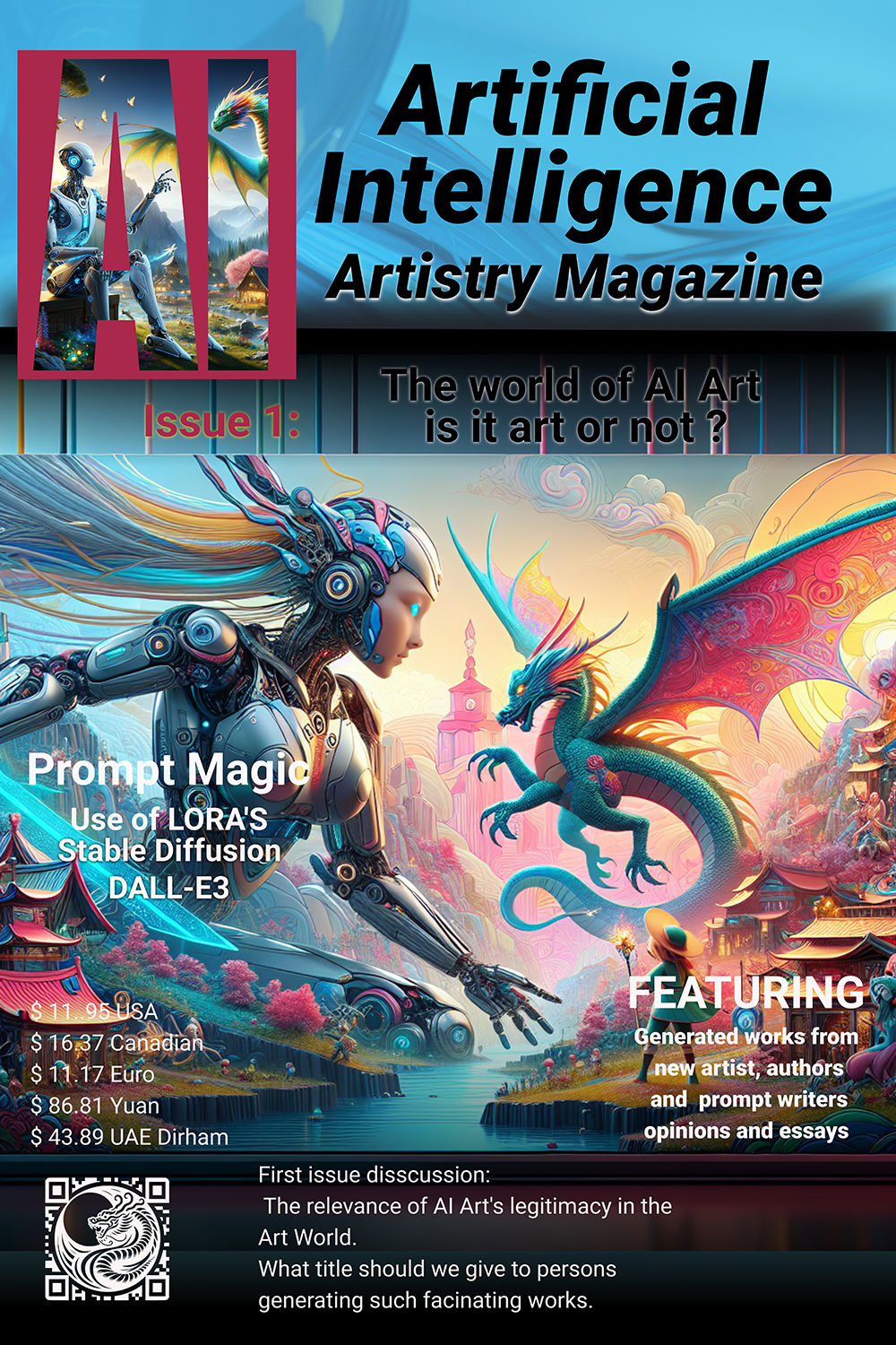AI magazine idea - AI Generated Artwork - NightCafe Creator