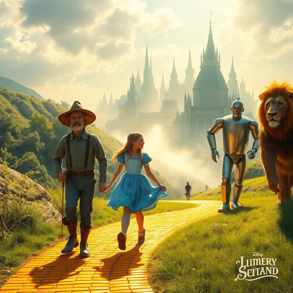 the Yellow Brick Path - the Yellow Brick Path