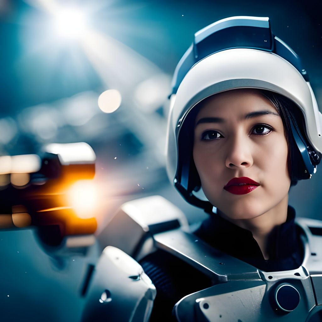 Mech Pilot Profile - AI Generated Artwork - NightCafe Creator