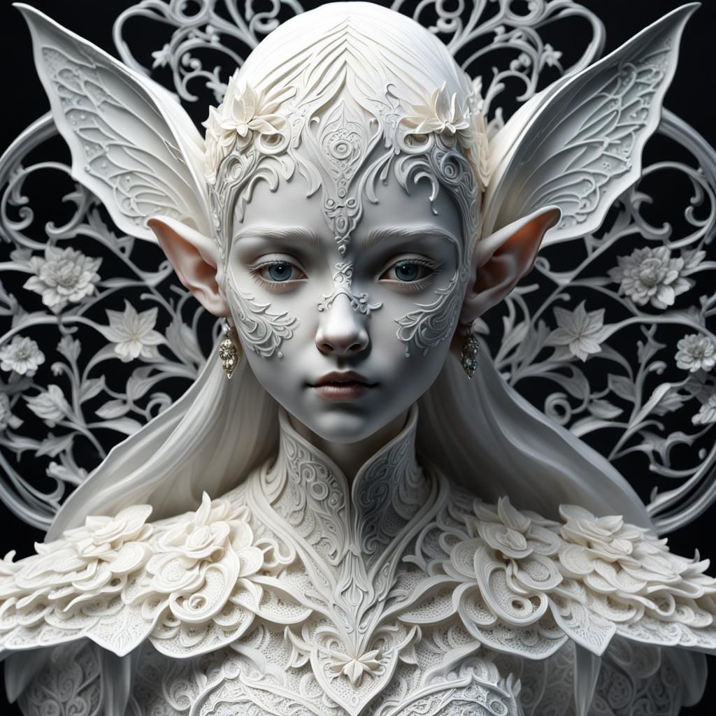 Elf Portrait - AI Generated Artwork - NightCafe Creator