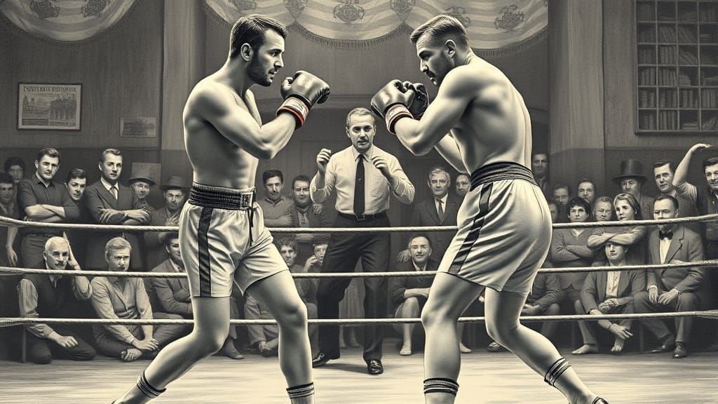 A vintage 1887 detailed black and white engraving of two clean shaven ...