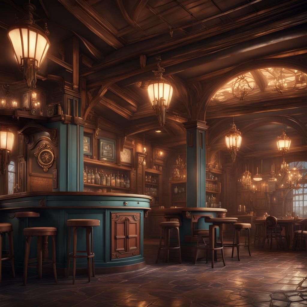 Tavern - AI Generated Artwork - NightCafe Creator