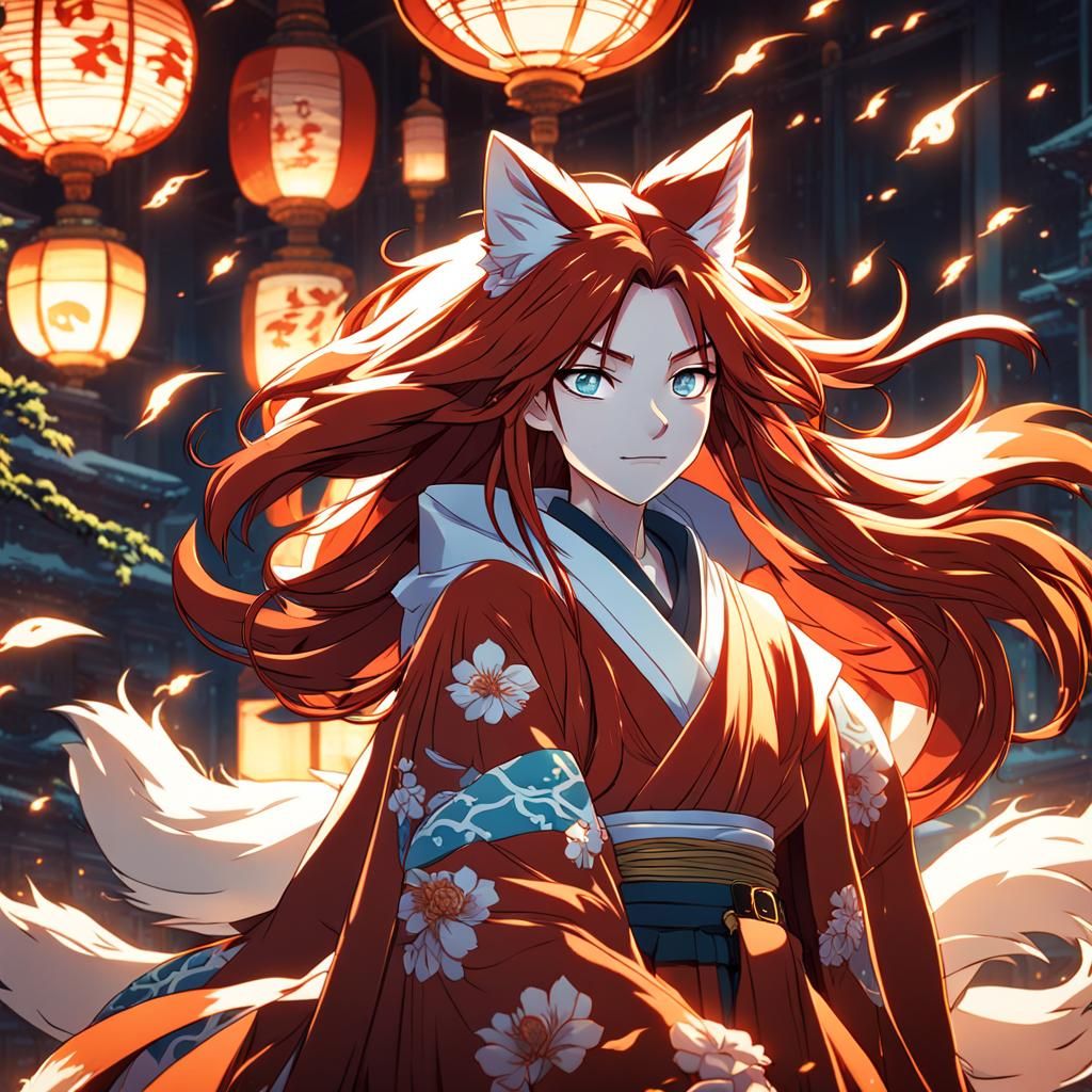 kitsune - AI Generated Artwork - NightCafe Creator