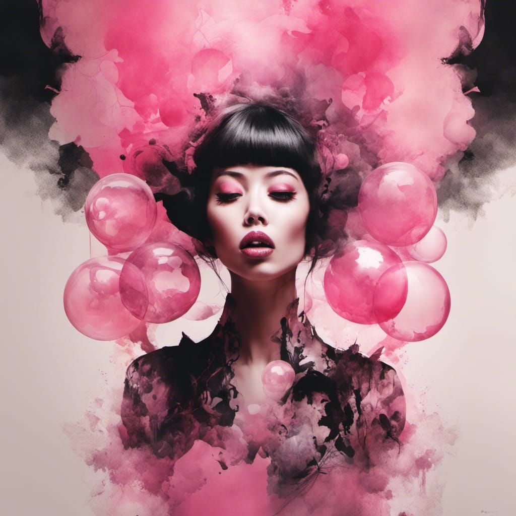 Pink Pops - AI Generated Artwork - NightCafe Creator