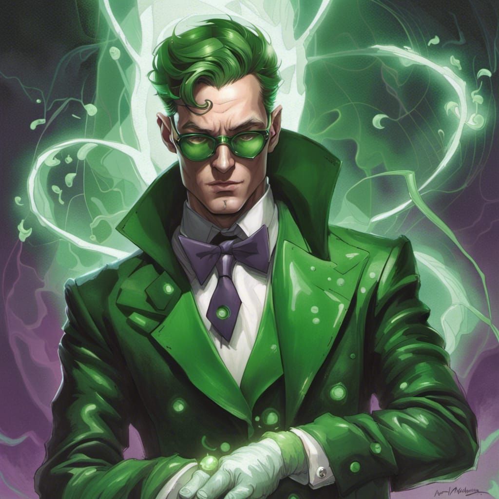 The Riddler - AI Generated Artwork - NightCafe Creator
