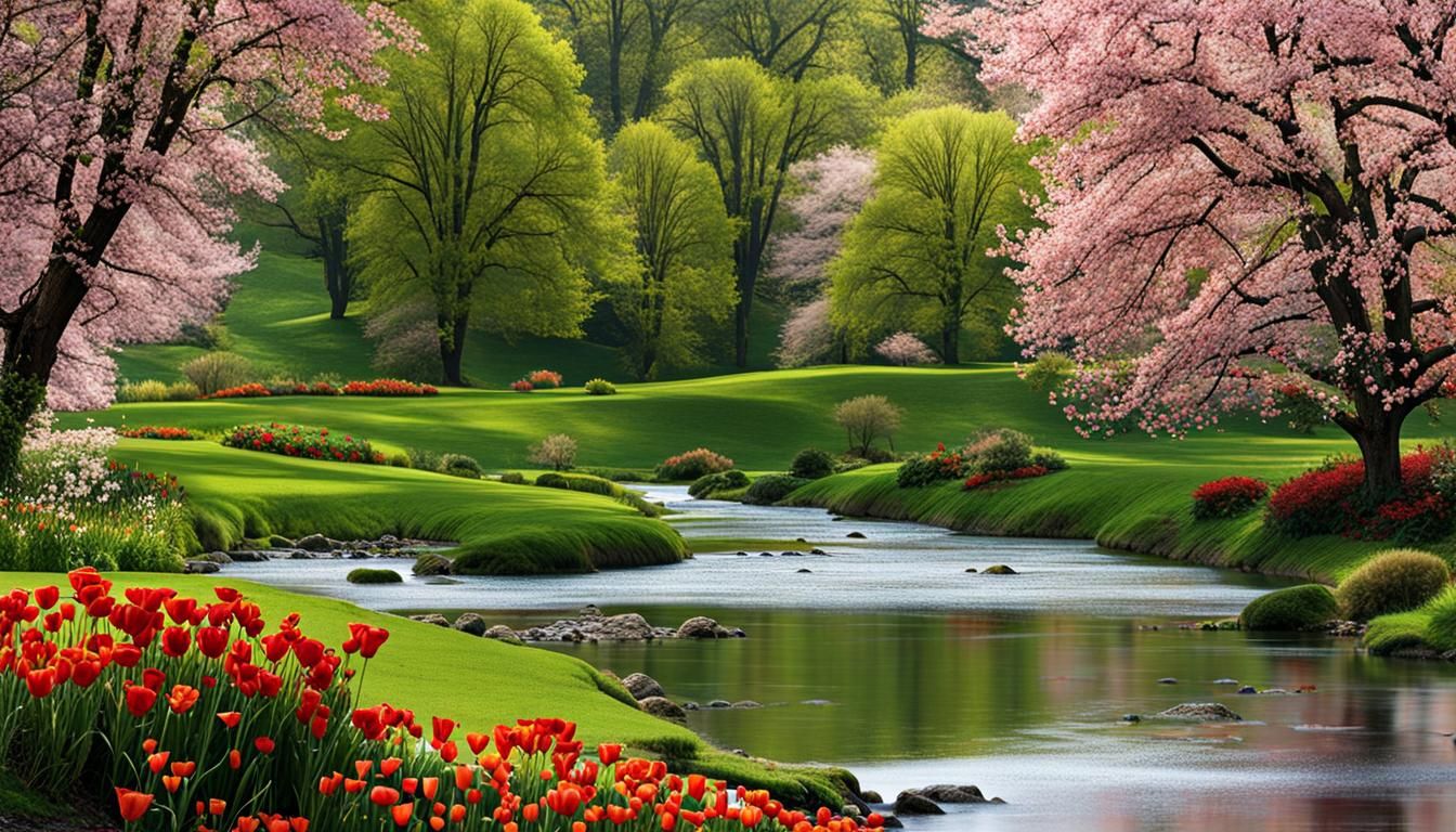 Scenic Setting - AI Generated Artwork - NightCafe Creator