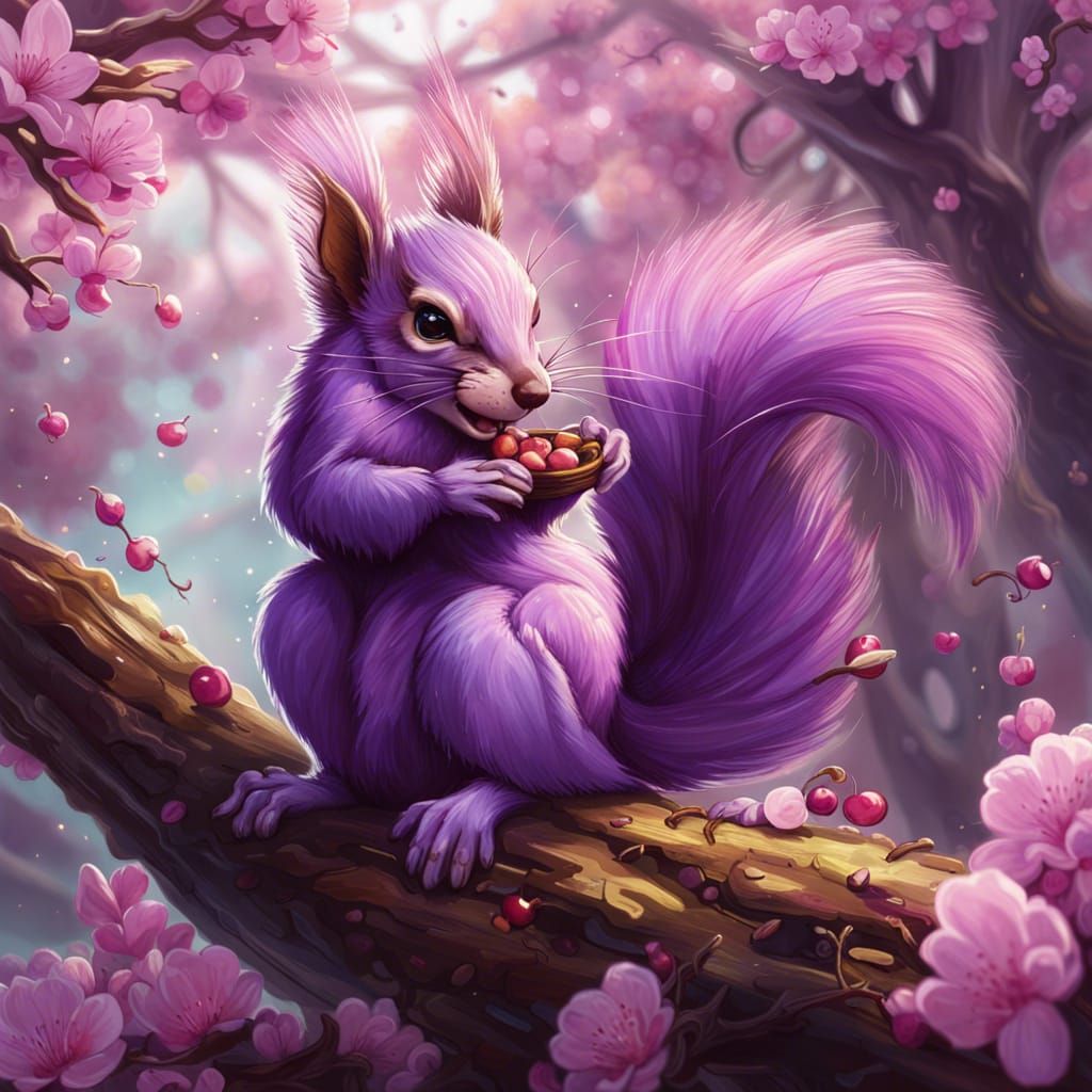 Cute squirrel - AI Generated Artwork - NightCafe Creator
