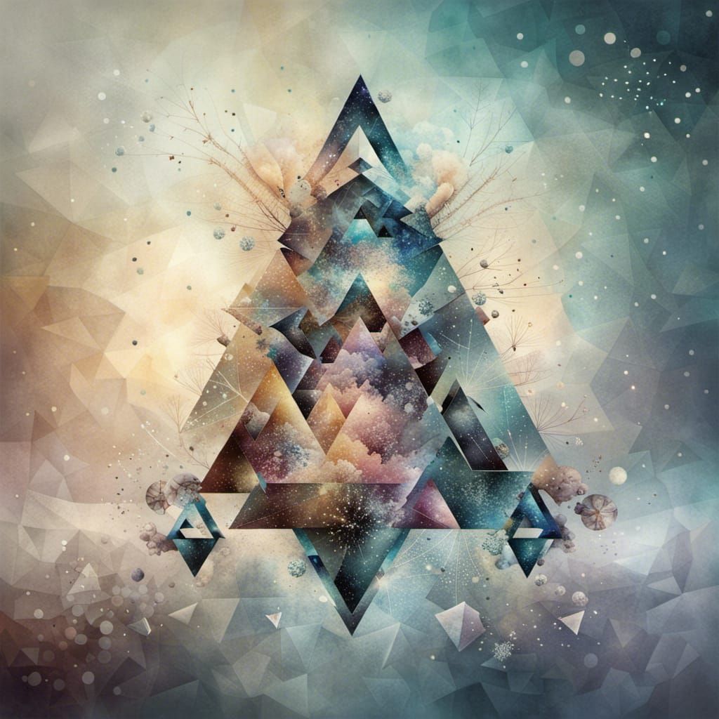 Beautiful Triangle - AI Generated Artwork - NightCafe Creator