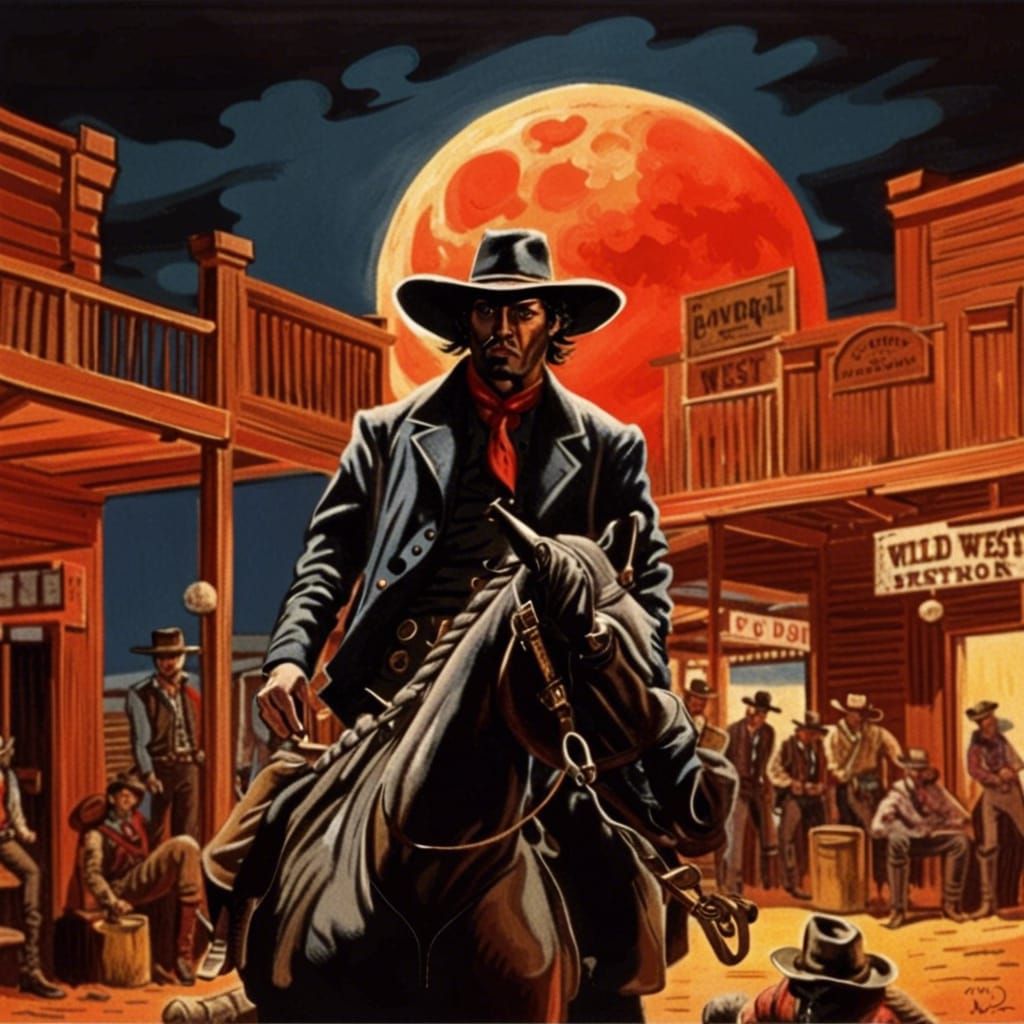 Wild West - AI Generated Artwork - NightCafe Creator