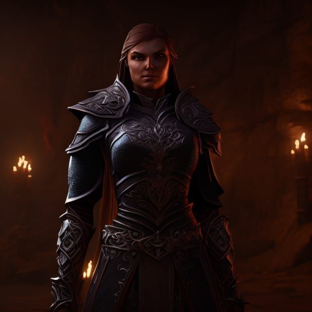The Elder Scrolls Queen a masterpiece, 8k resolution, dark fantasy ...