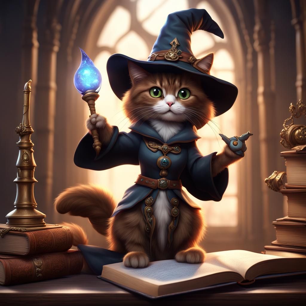 Hermione Witchnger Catwarts Ai Generated Artwork Nightcafe Creator