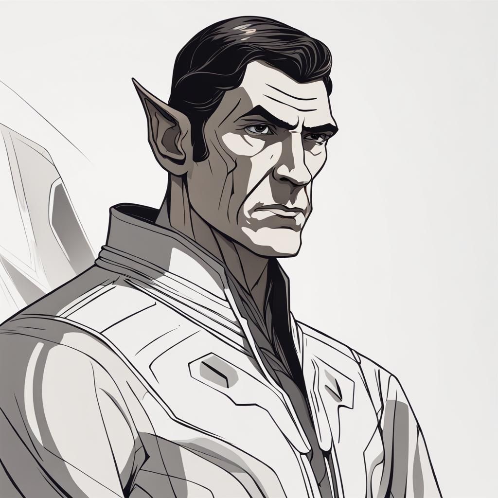 Vulcan Drawing - AI Generated Artwork - NightCafe Creator