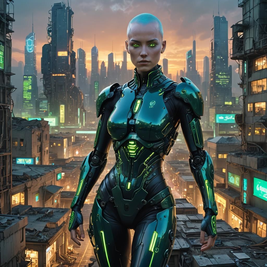 Dystopian year 2084 - AI Generated Artwork - NightCafe Creator