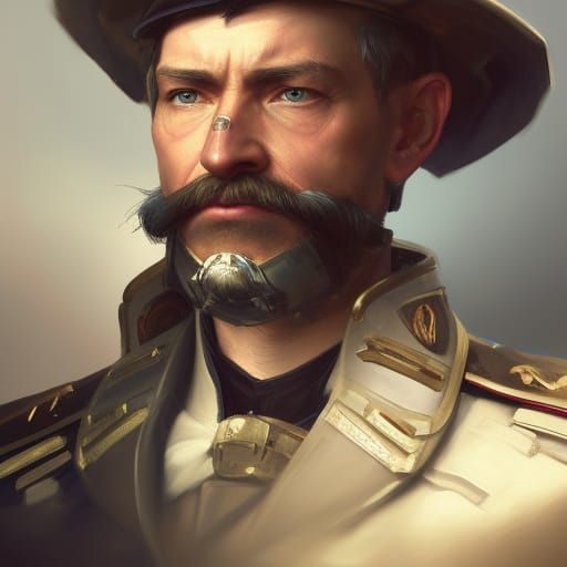Civil war general - AI Generated Artwork - NightCafe Creator